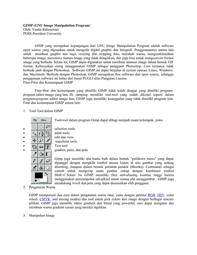 Gimp | PDF | Free Download