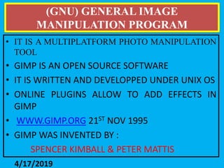Gimp | PPTX
