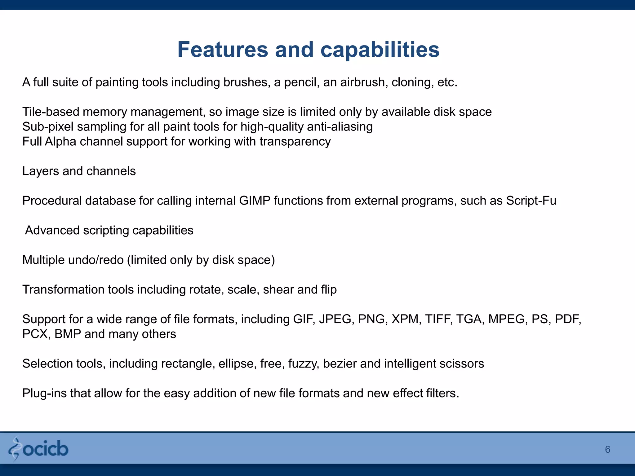 Introduction to GIMP | PPTX