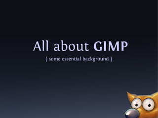 GIMP - A Free Software Graphic Application | PDF | Shareware and Freeware | Computer Software ...