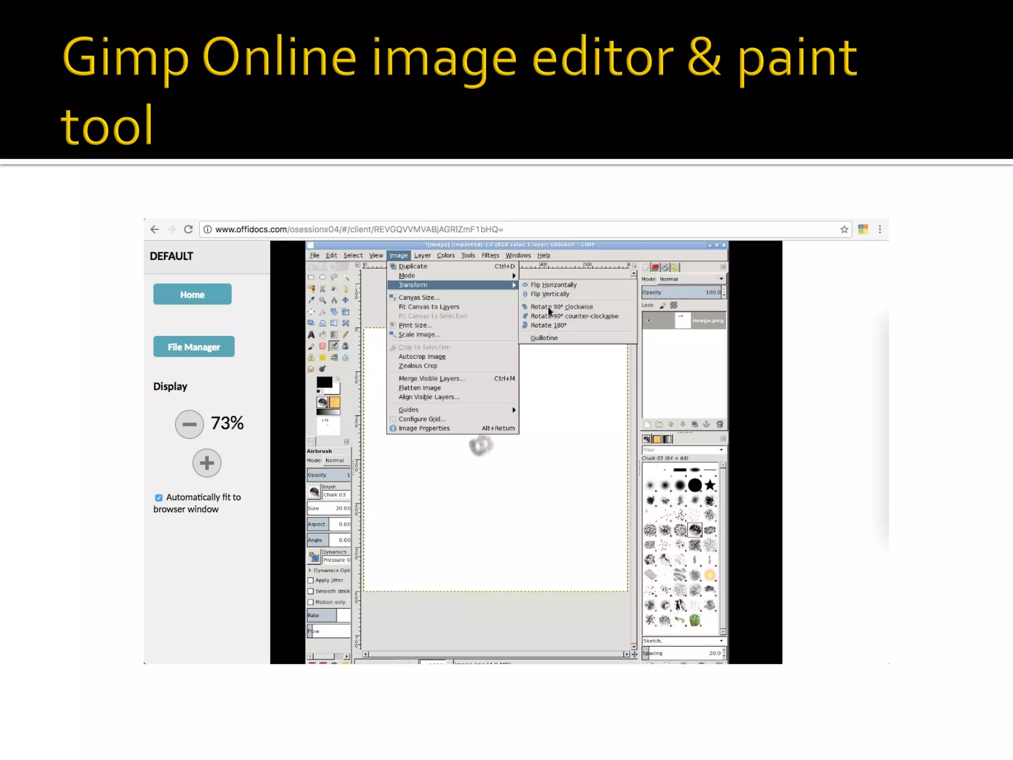 Gimp online image editor & paint tool | PDF