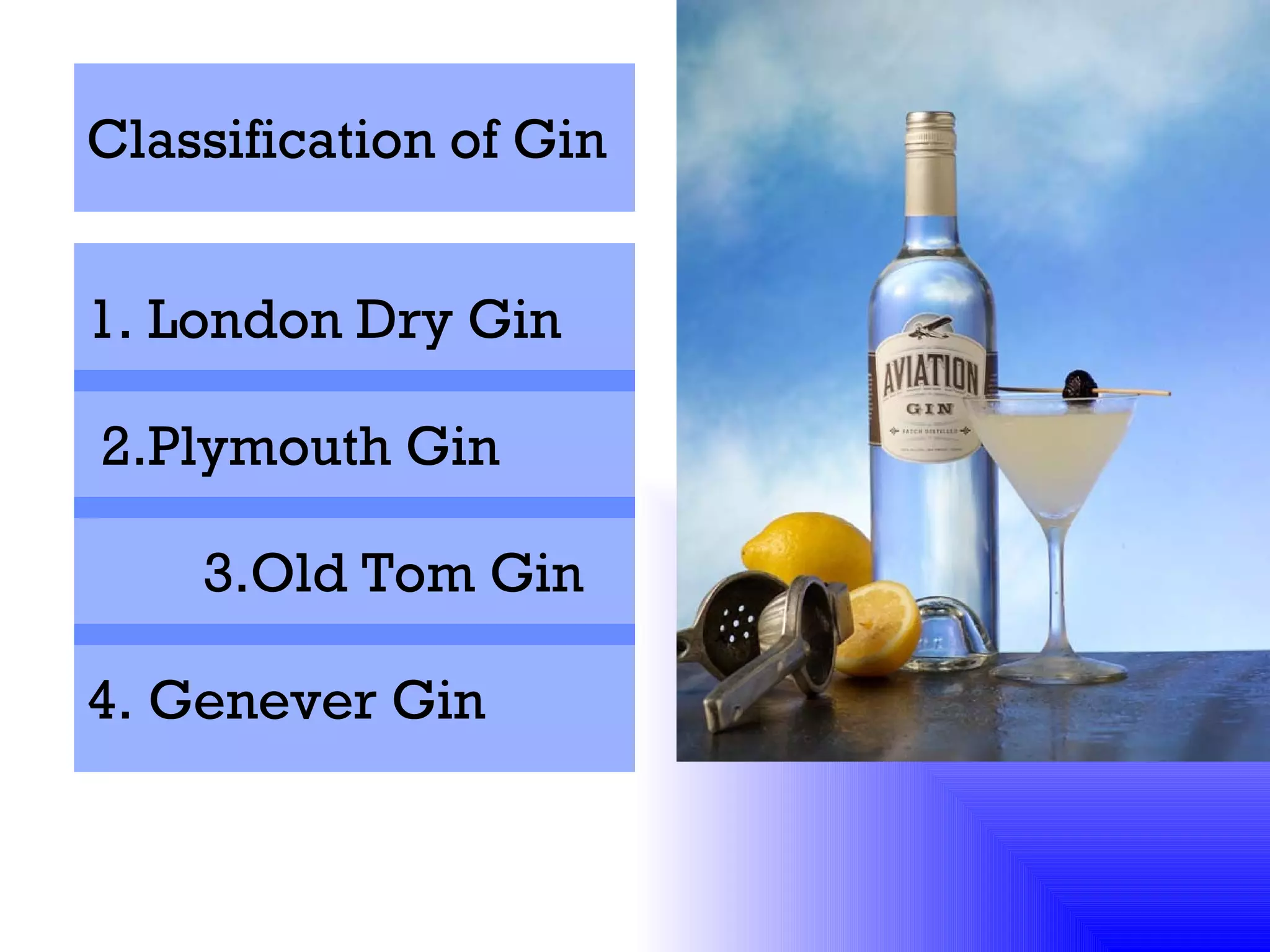 Gin | PPT