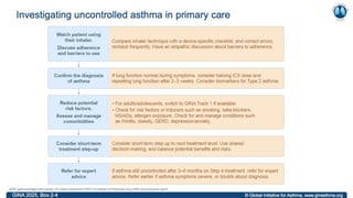 GINA 2025 NEW UPDATES FOR BRONCHIAL ASTHMA | PPTX