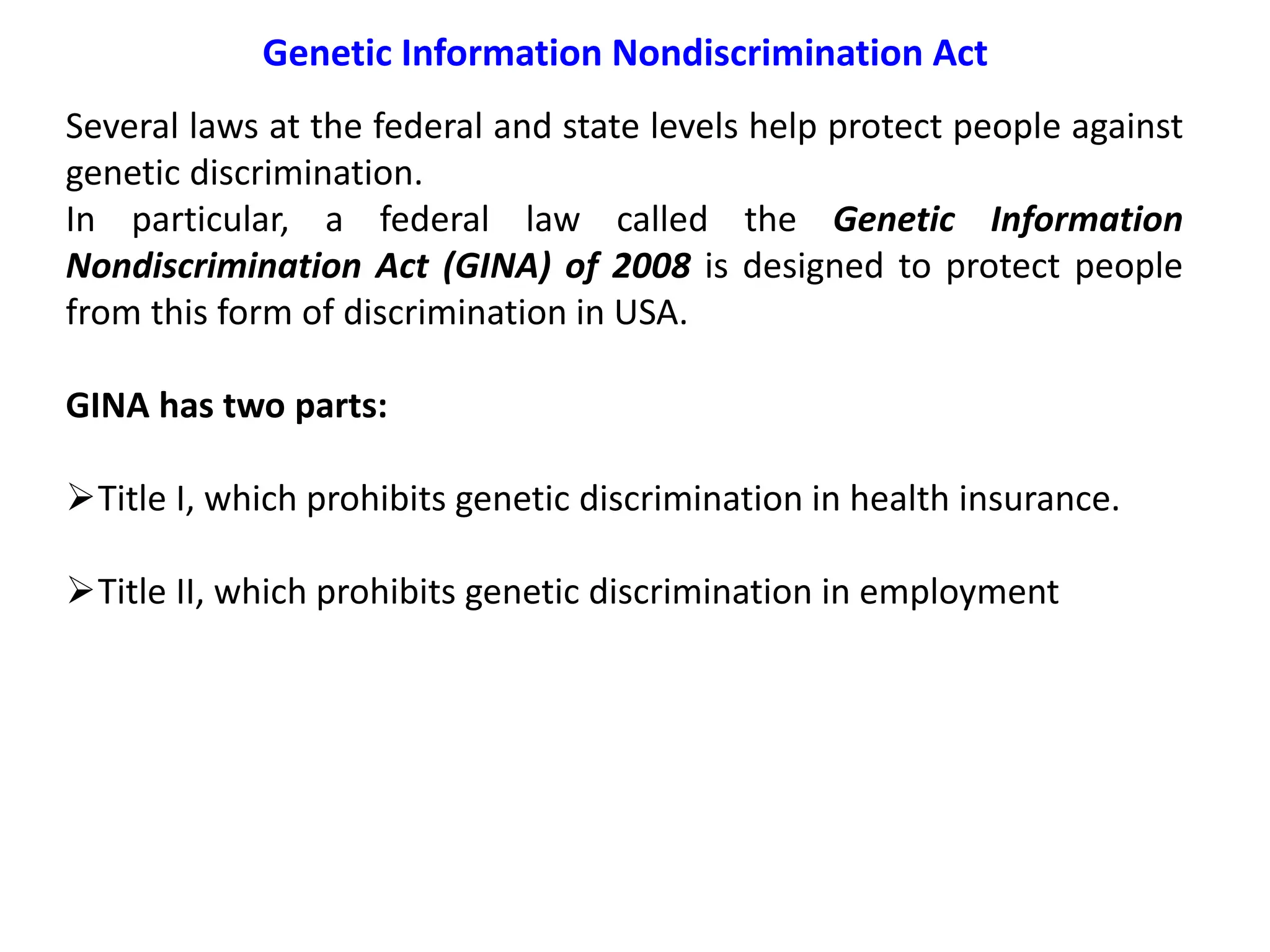 Genetic Information Non-discrimination Act.pptx