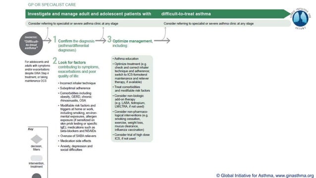 GINA-severe-asthma-pocket-guide-V2.0-slides.pptx | Lung and Respiratory ...