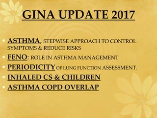 Gina 2017 update | PPTX