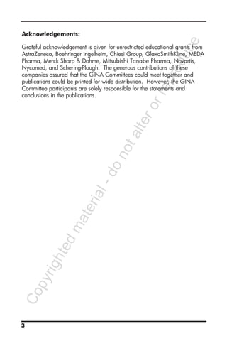 Gina asthma management | PDF