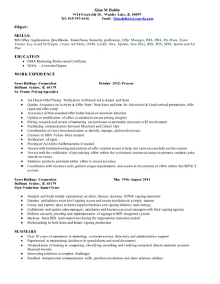 Gina dubin resume | PDF
