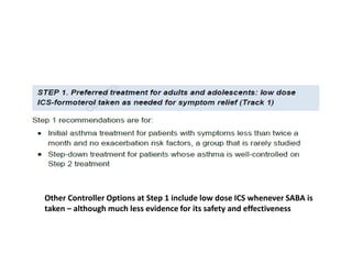 GINA Guidelines Asthma | PPTX