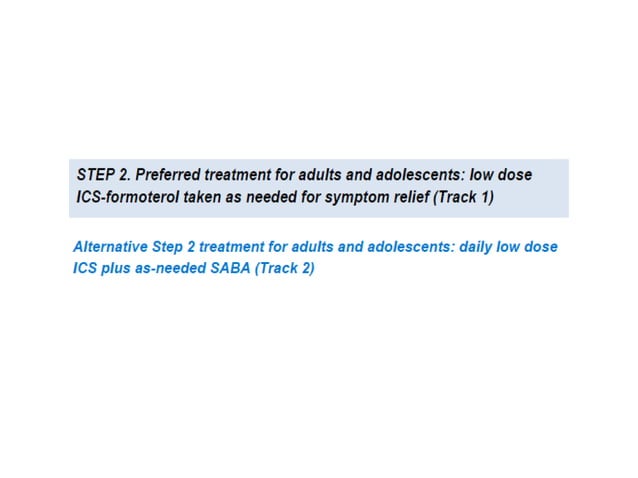 GINA Guidelines Asthma | PPTX