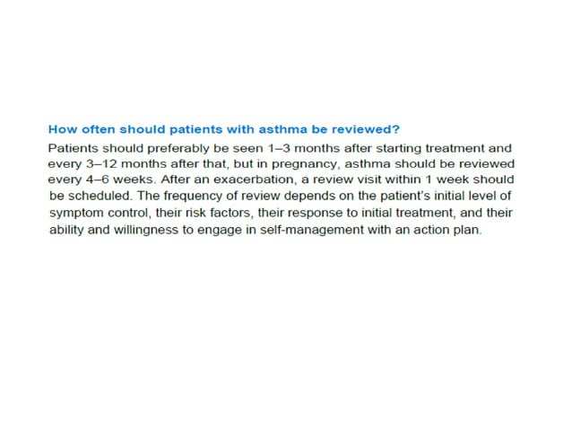 GINA Guidelines Asthma | PPTX
