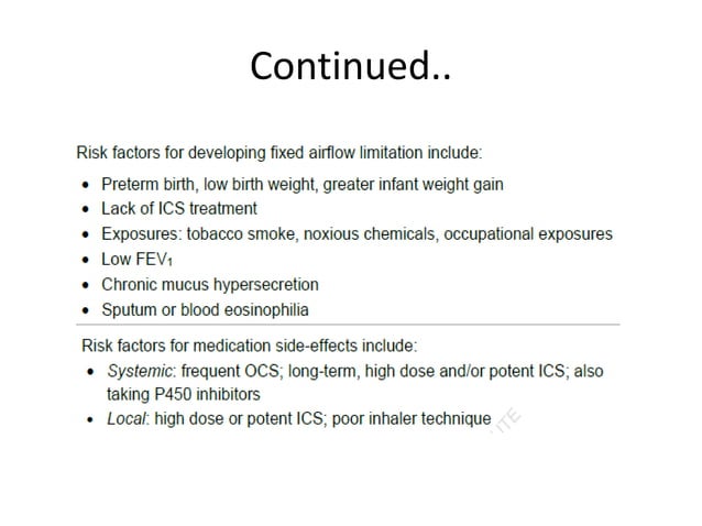GINA Guidelines Asthma | PPTX