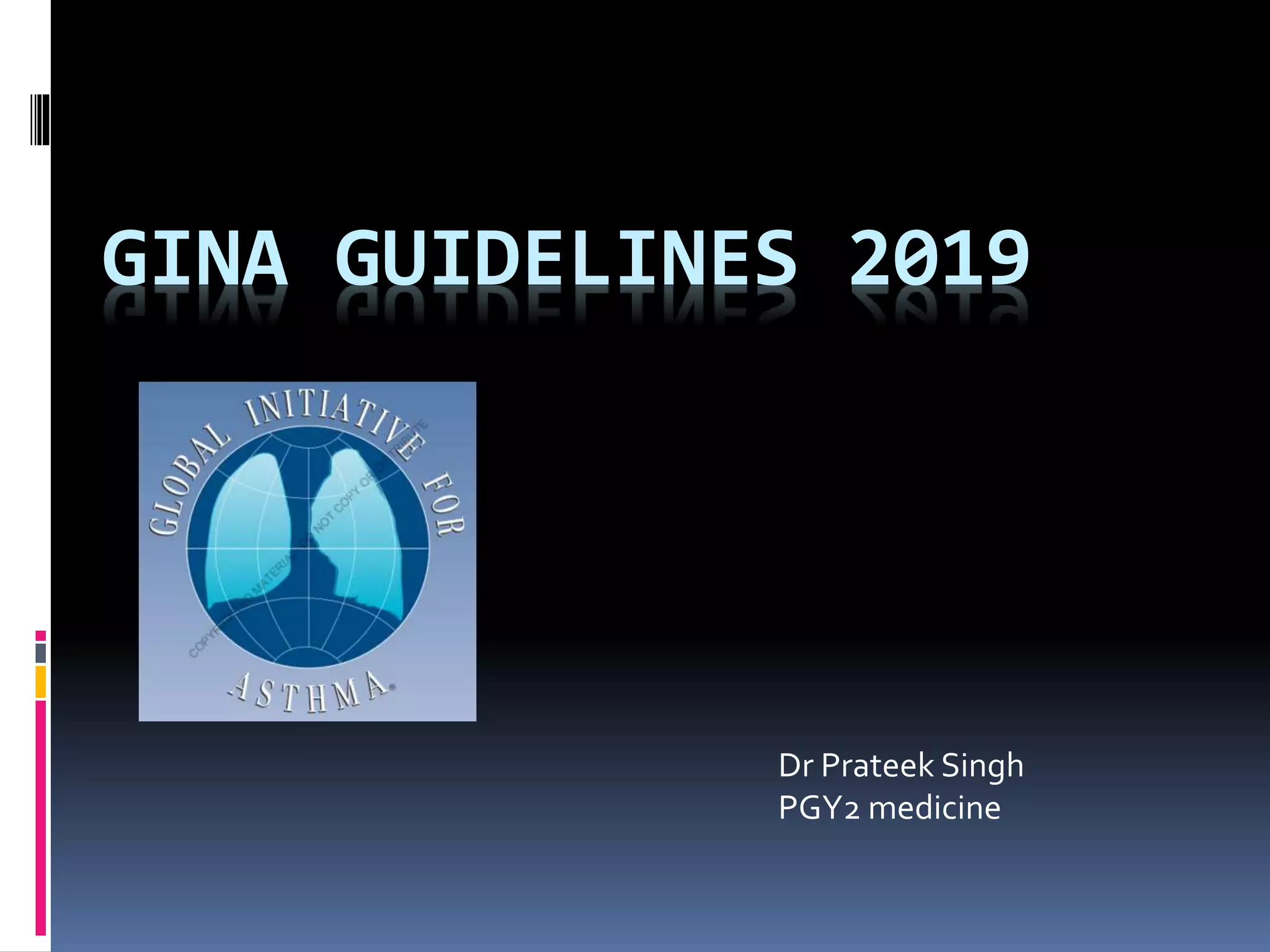 Gina guidelines 2019 | PPTX