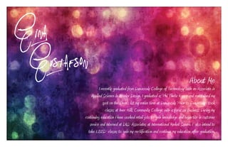 Gina Gustafson Portfolio | PPT