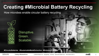 MICROBIAL BATTERY RECYCLING | PDF