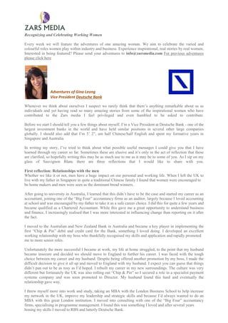 Adventures of Gina Leong | PDF