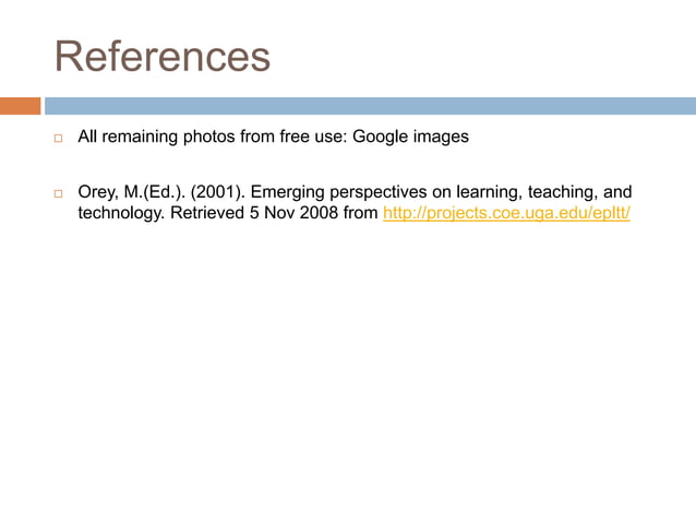 Integrating Technology with the 6 C's in Motivation | PPT