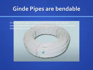 IBM-Ginde pipes english | PPTX | Commodities | Economy