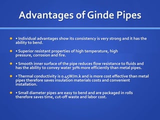 IBM-Ginde pipes english | PPTX | Commodities | Economy