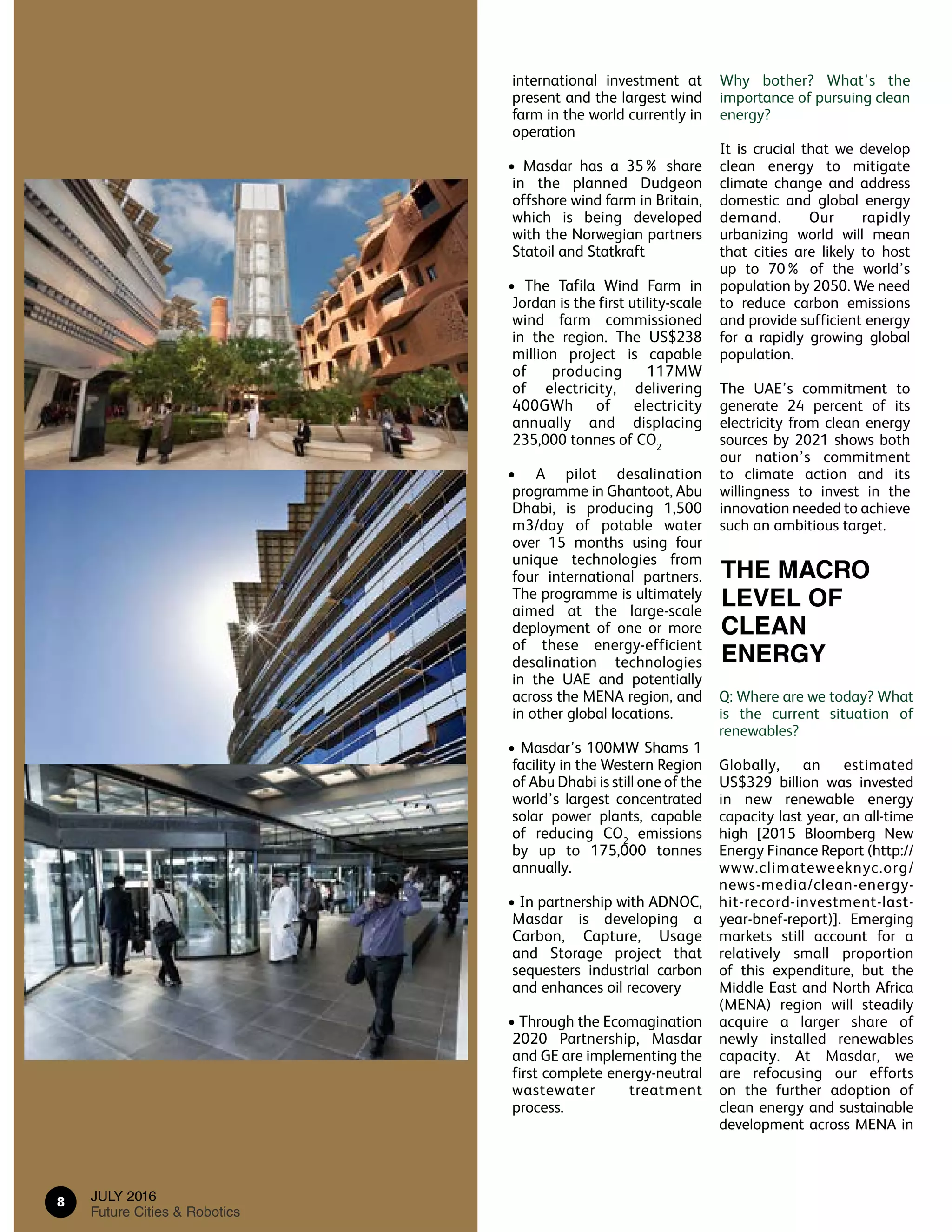 Masdar Smart City and Robotics - GineersNow Engineering Magazine | PDF