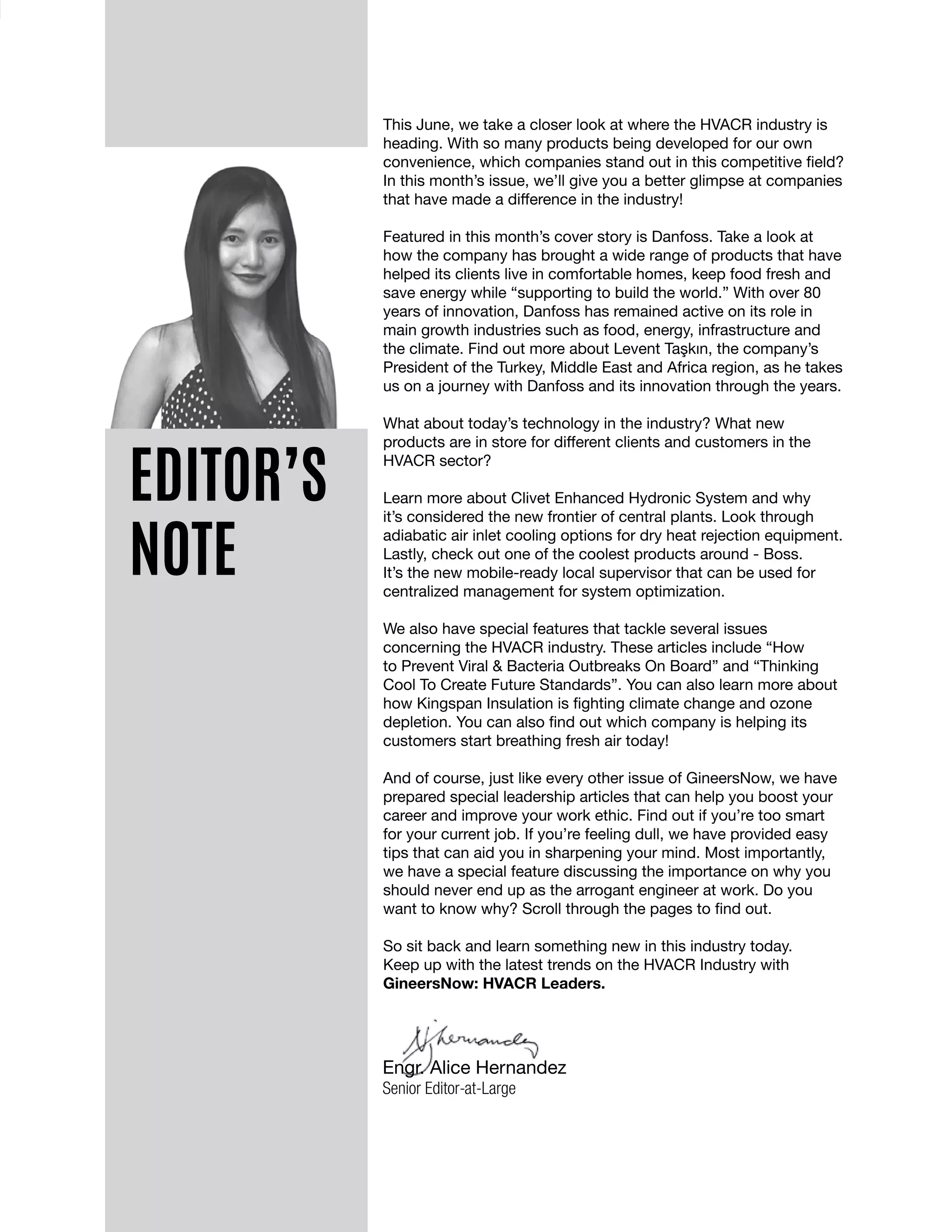 Latest HVACR Trends by Danfoss - GineersNow Engineering Magazine | PDF