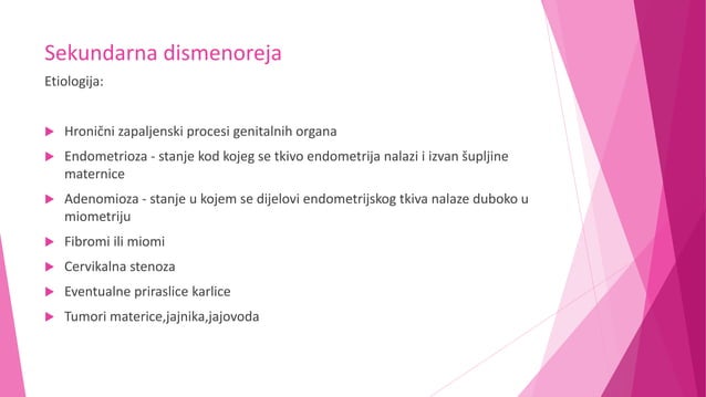 Dismenoreja | PPTX