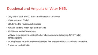 GI NETs- a type of ppt of gastroenterology neuroendocrine tumors | PPTX