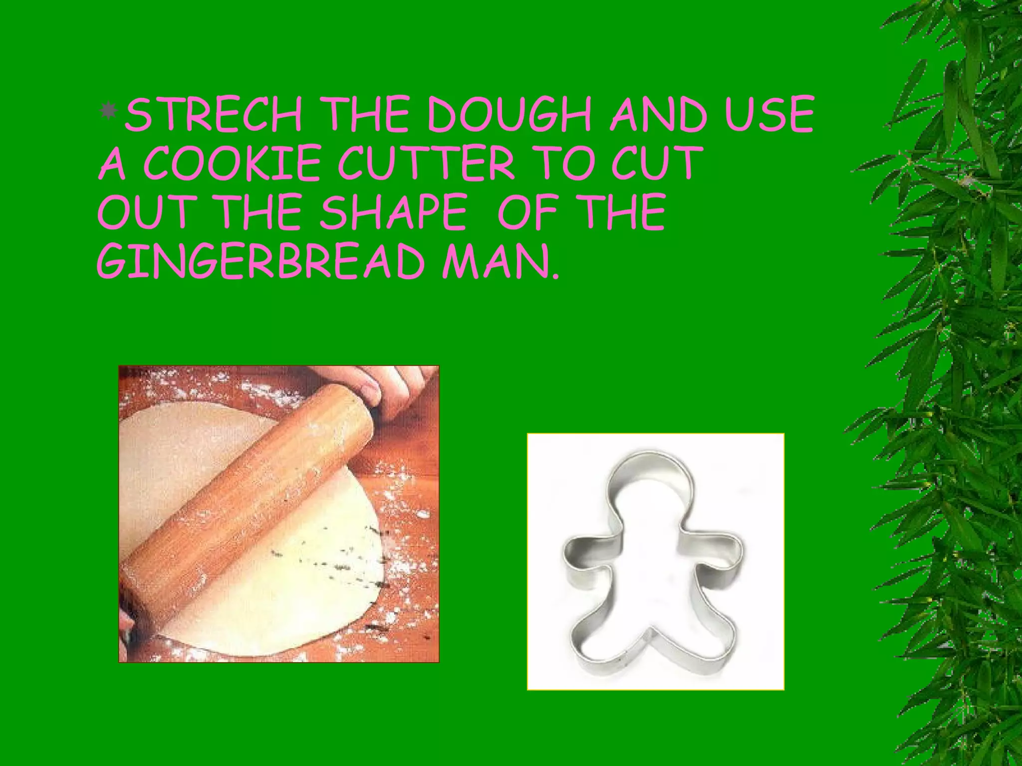 Gingerbread man recipe | PPT