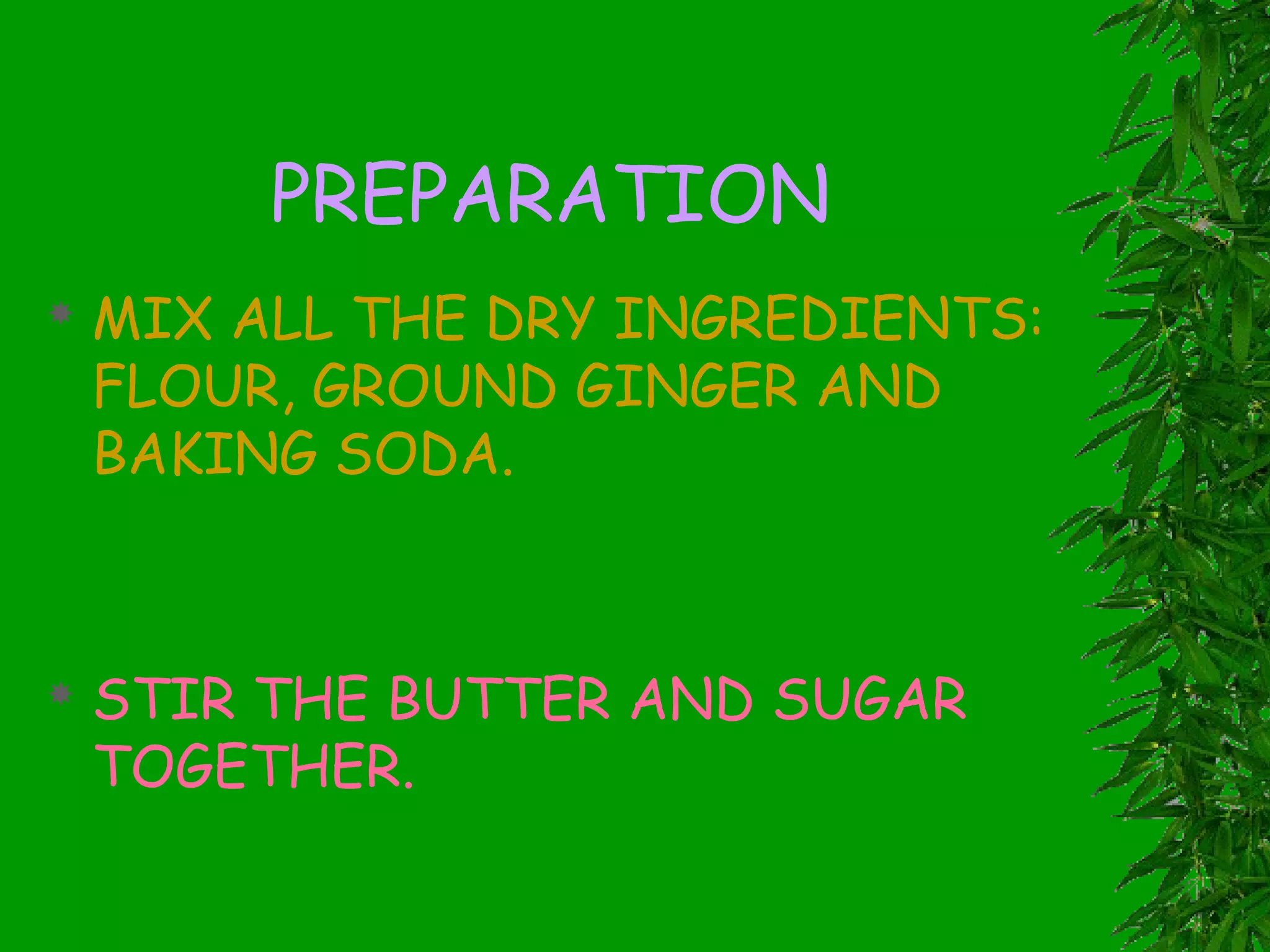 Gingerbread man recipe | PPT