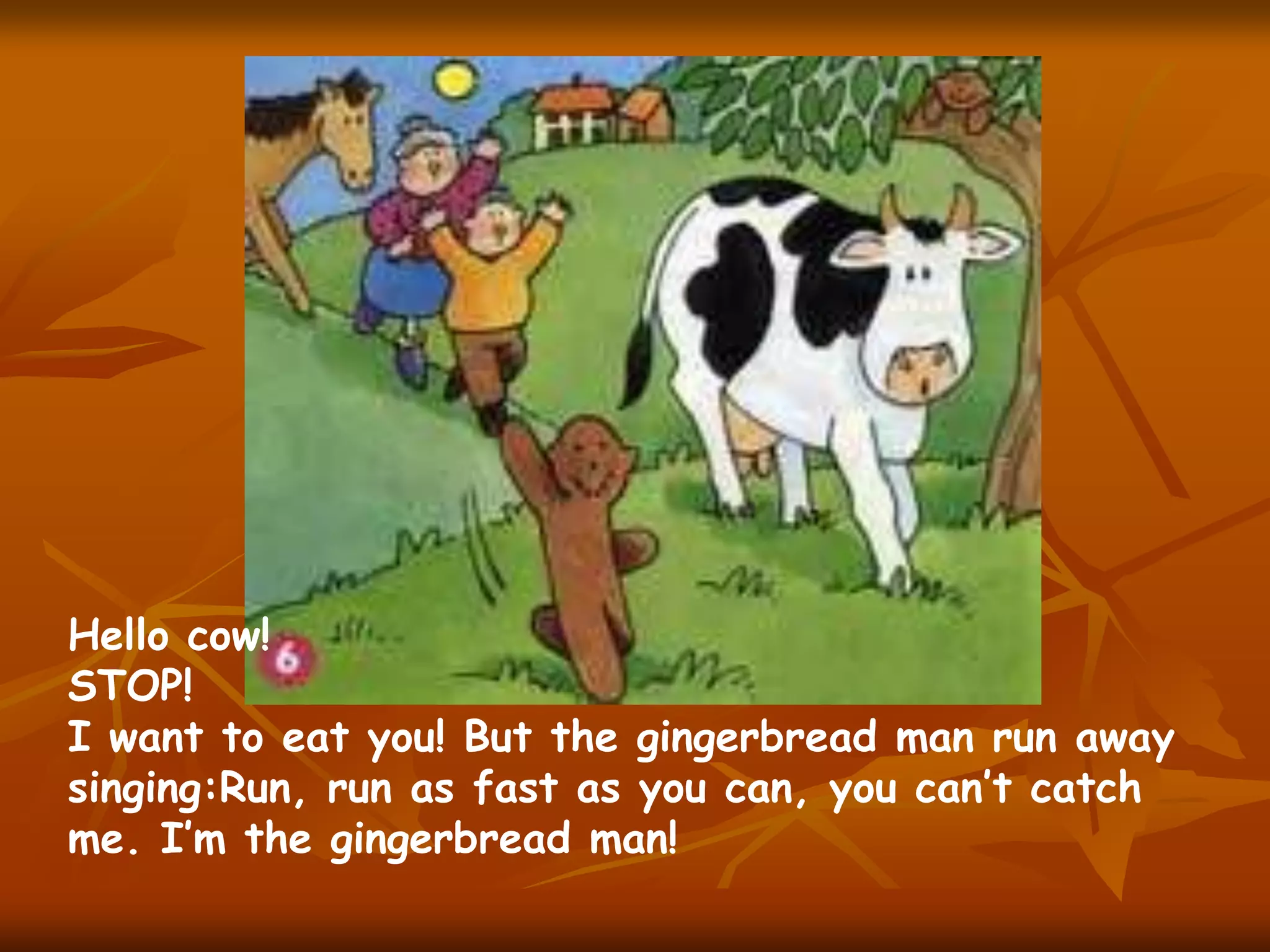 Gingerbread man story | PPTX