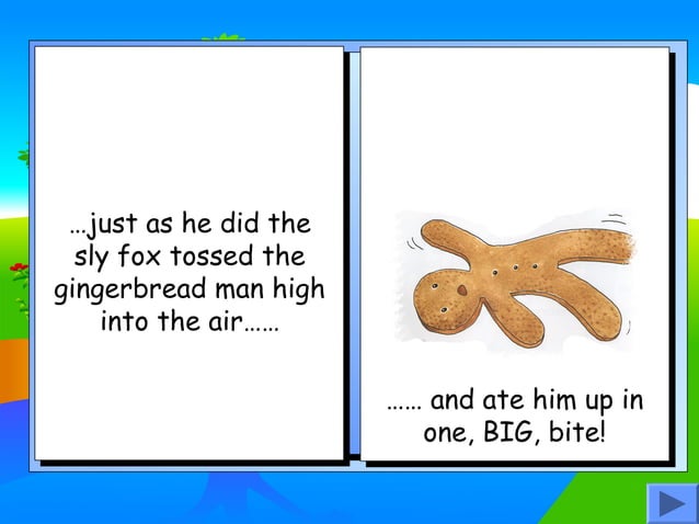 Gingerbread man story book | PPS