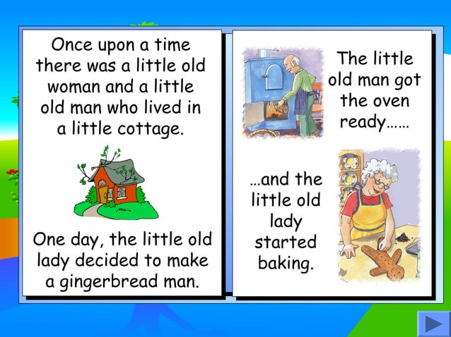 Gingerbread man story book | PPS