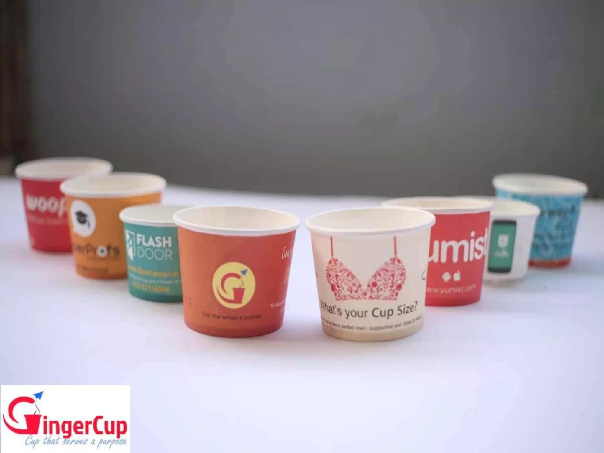 PAPER CUP ADVERTISING- Gingercup | PPT