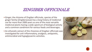 ACUTE TOXICITY EFFECTS OF ETHANOLIC EXTRACT OF ZINGIBER OFFICINALE PEEL ...