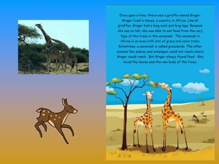 Ginger the Giraffe - A Story with Moral Values | PPT