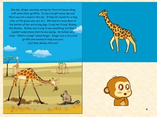 Ginger the Giraffe - A Story with Moral Values | PPT