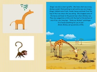 Ginger the Giraffe - A Story with Moral Values | PPT