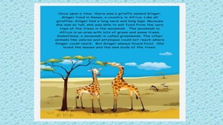 GINGER THE GIRRAFE | PPT