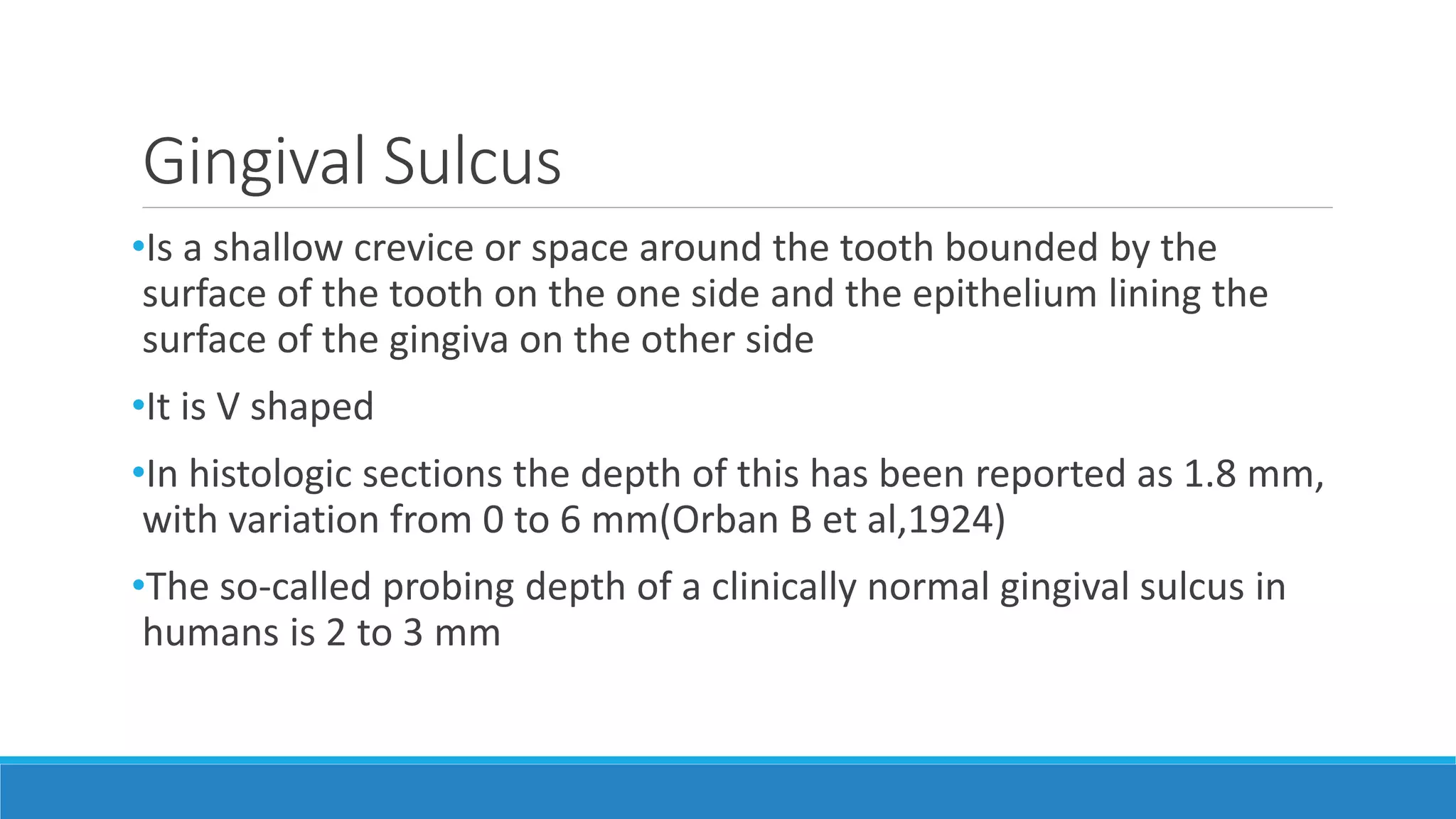 Gingiva | PPTX