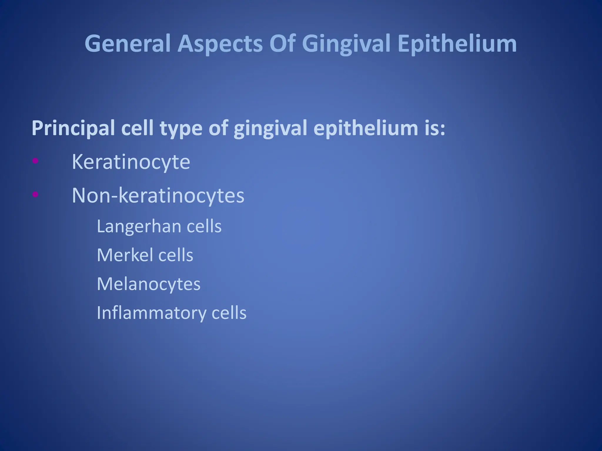 Anatomy of gingival microscopy and gingival epithelium | PPTX