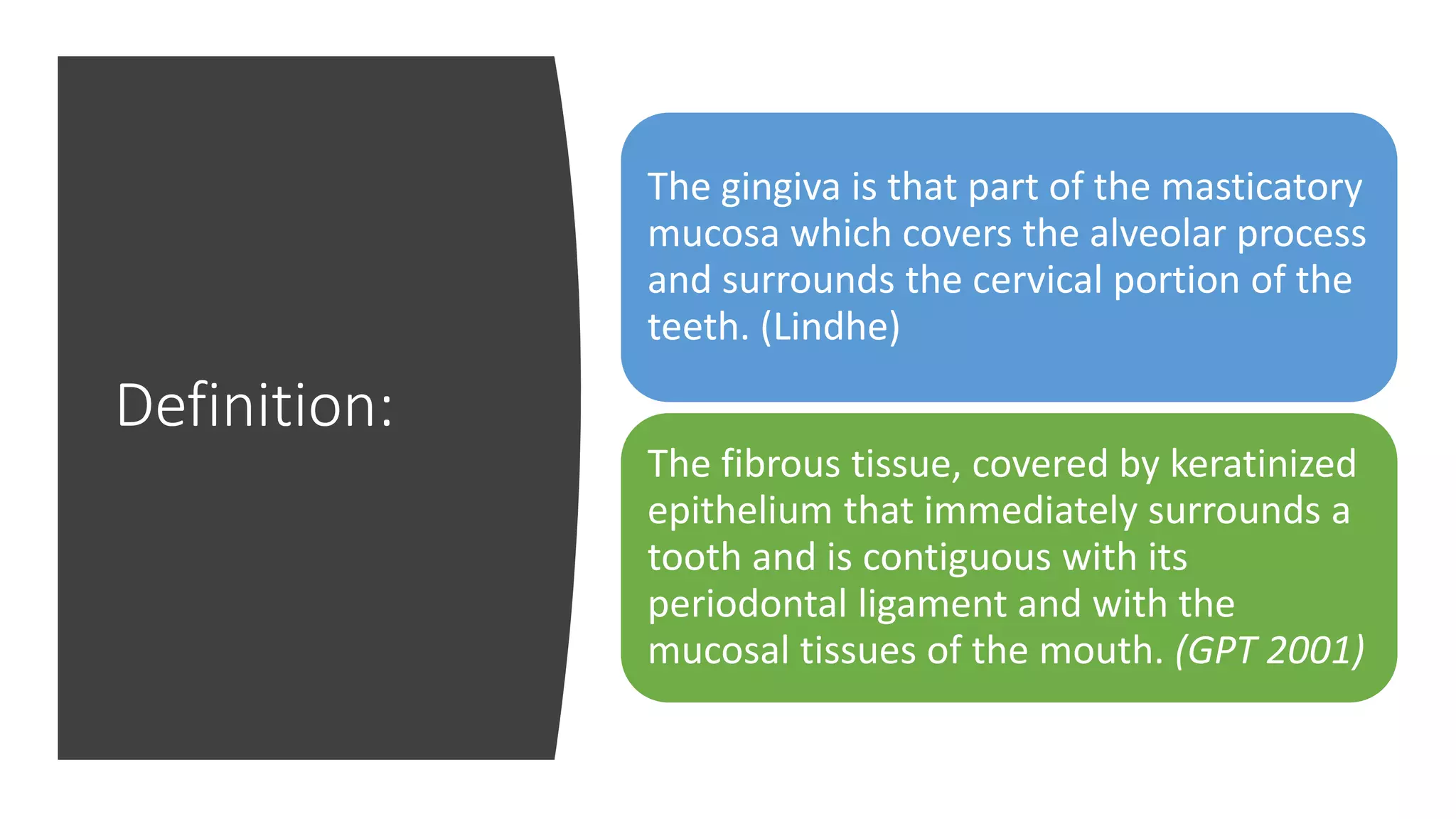 Gingiva in health and disease | PPTX