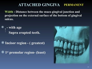 GINGIVAL AND PERIODONTAL DISEASES IN CHILDREN - Dr K. Harish.ppt