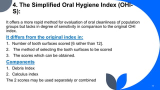 Gingival and Periodontal Indices.pptx