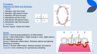 Gingival and Periodontal Indices.pptx