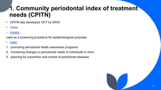 Gingival and Periodontal Indices.pptx