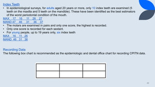 Gingival and Periodontal Indices.pptx