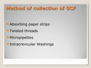 Defence Mechanism of Gingivae | PPT