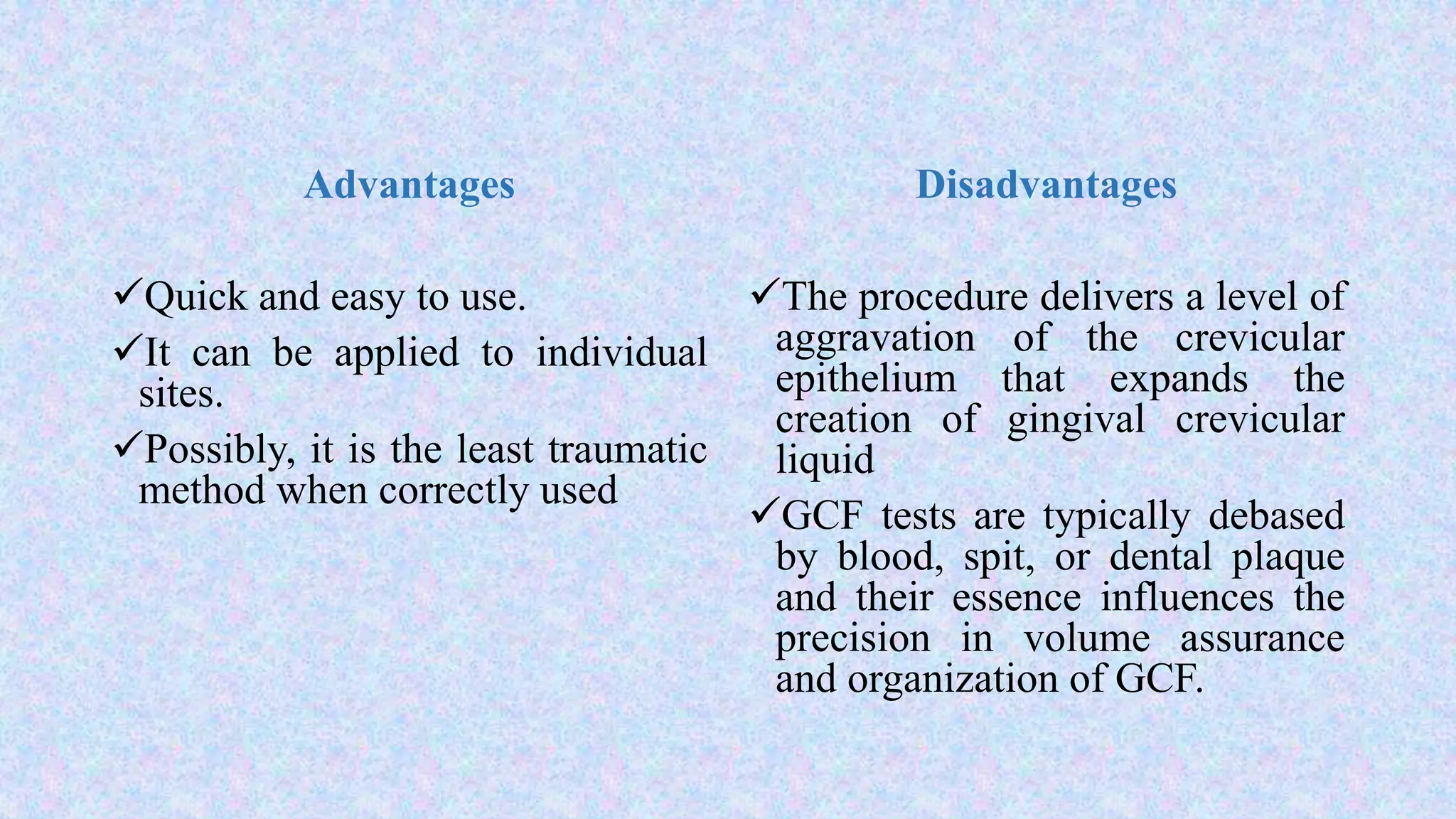 Gingival crevicular fluid | PPTX
