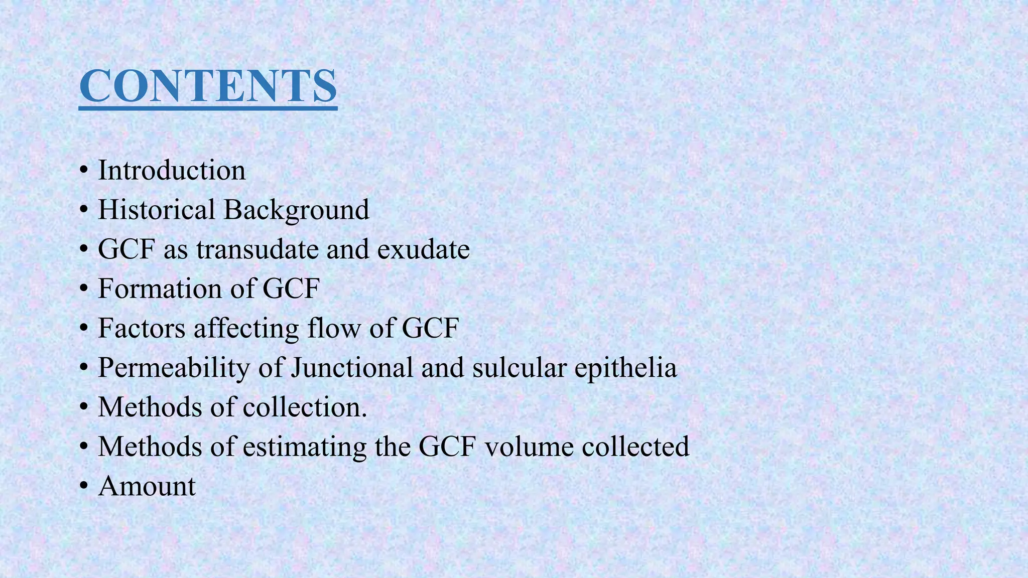 Gingival crevicular fluid | PPTX
