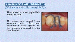 Gingival crevicular fluid | PPTX